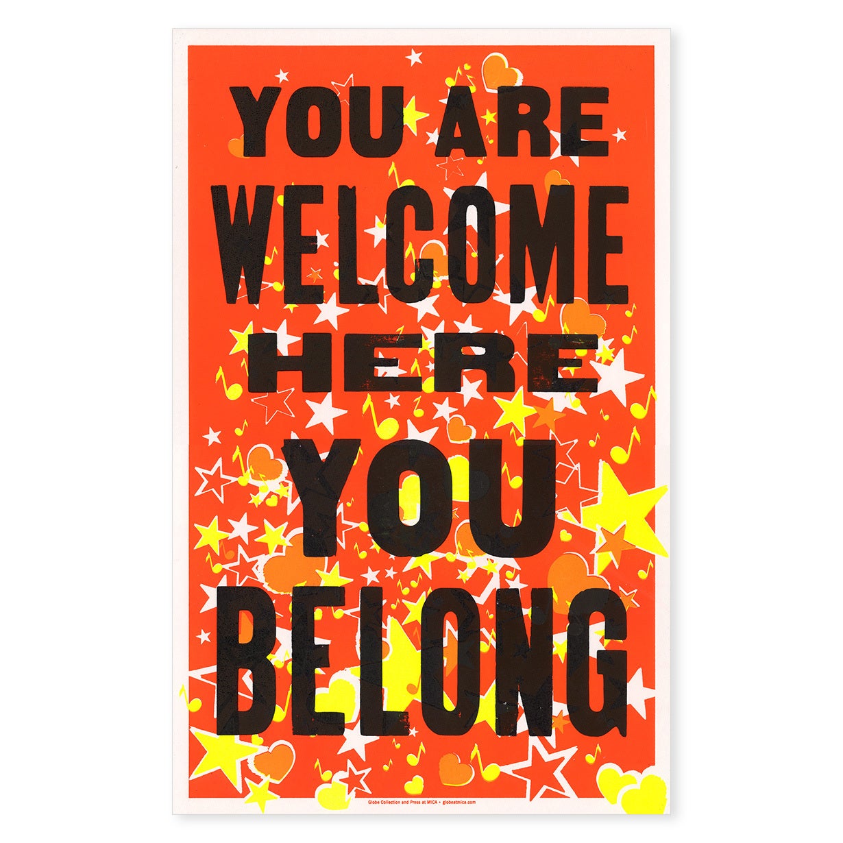 You are Welcome Here You Belong | Globe Collection and Press