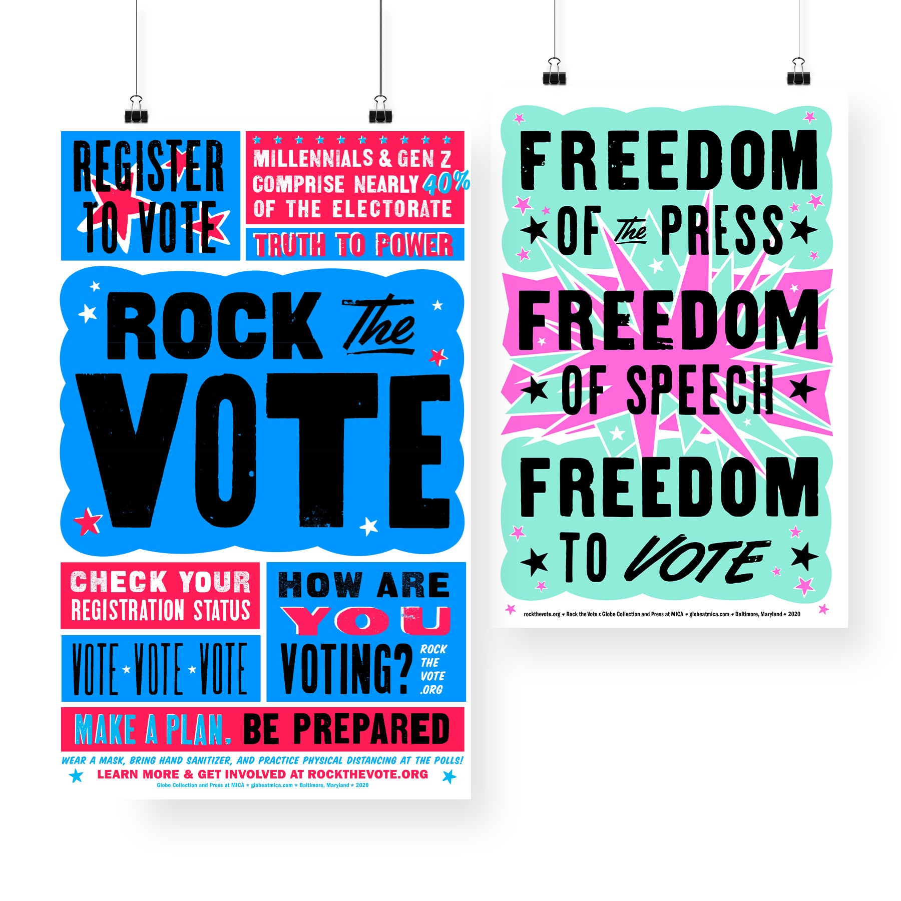 Rock The Vote Poster